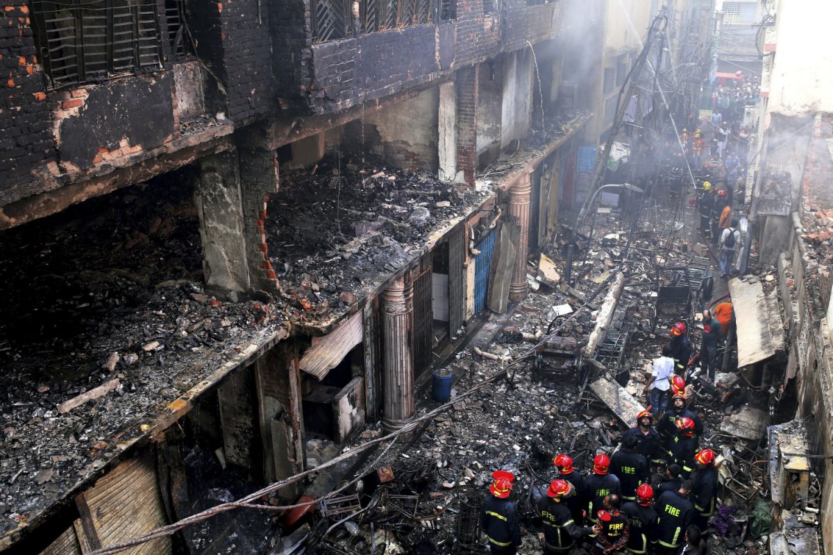 81 Dead After a Devastating Fire in Dhaka, Bangladesh