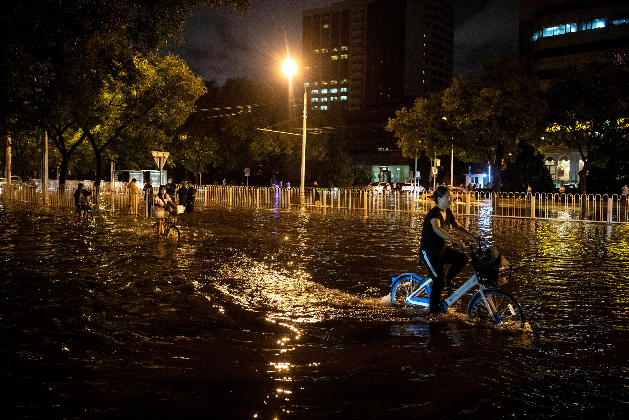 Heavy Rainstorm Hits Beijing