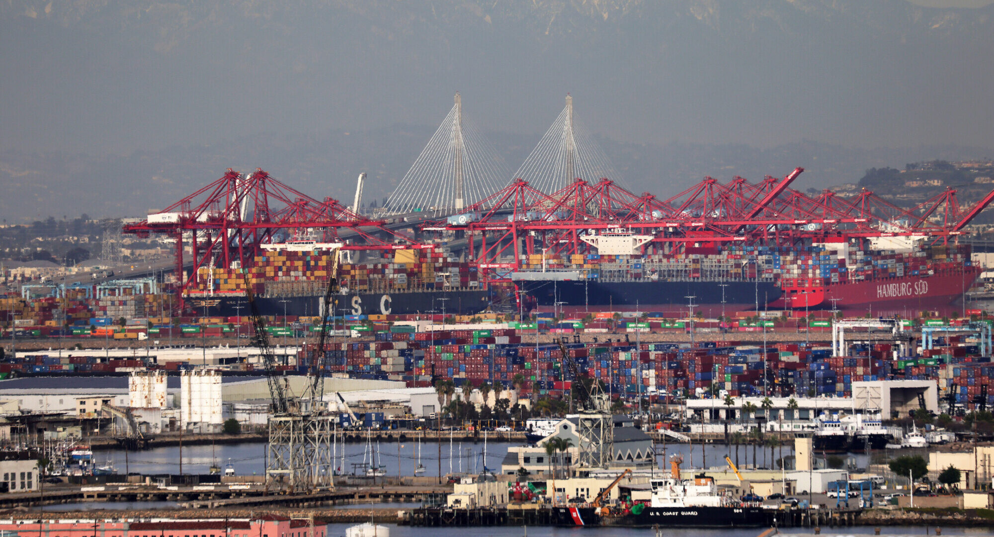 Record High Imports, Exports Down: Port of Los Angeles