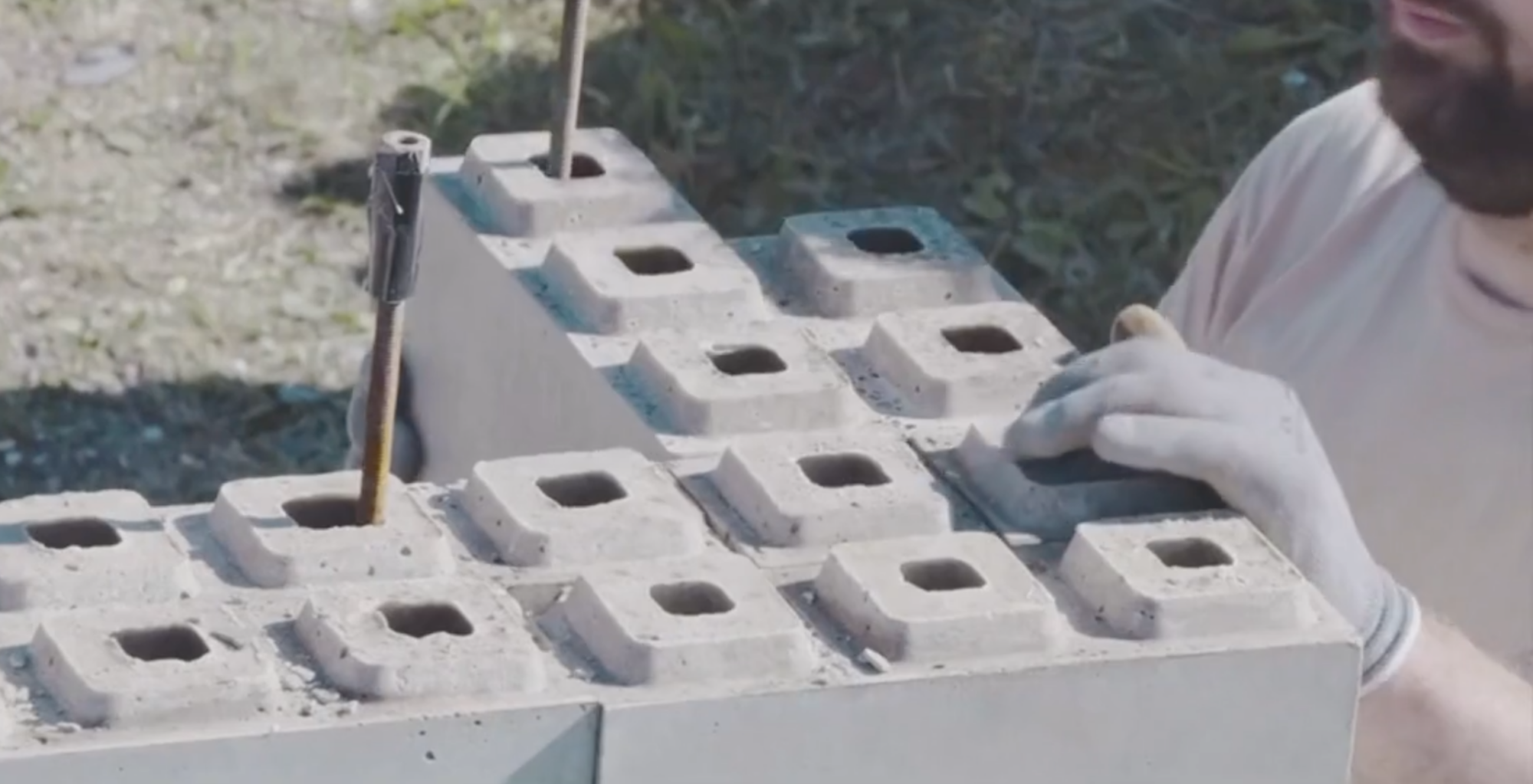 Houses Constructed with Movable Building Blocks