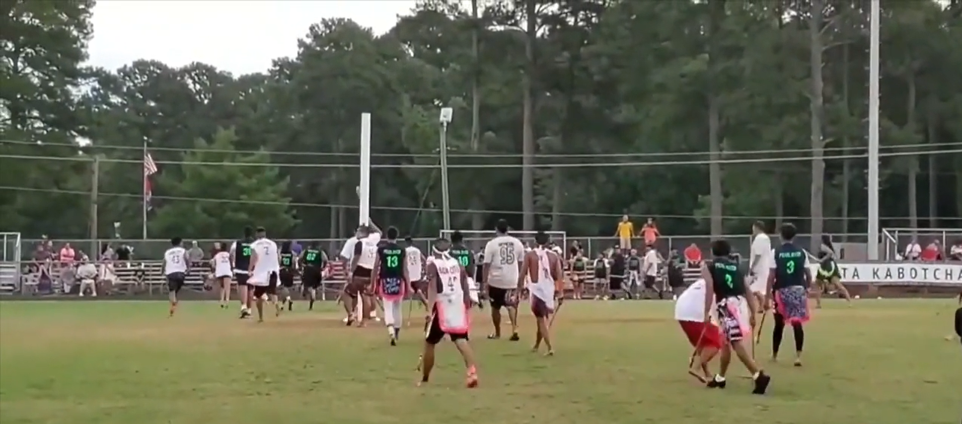 Stickball Team Enjoys Traditional Sport