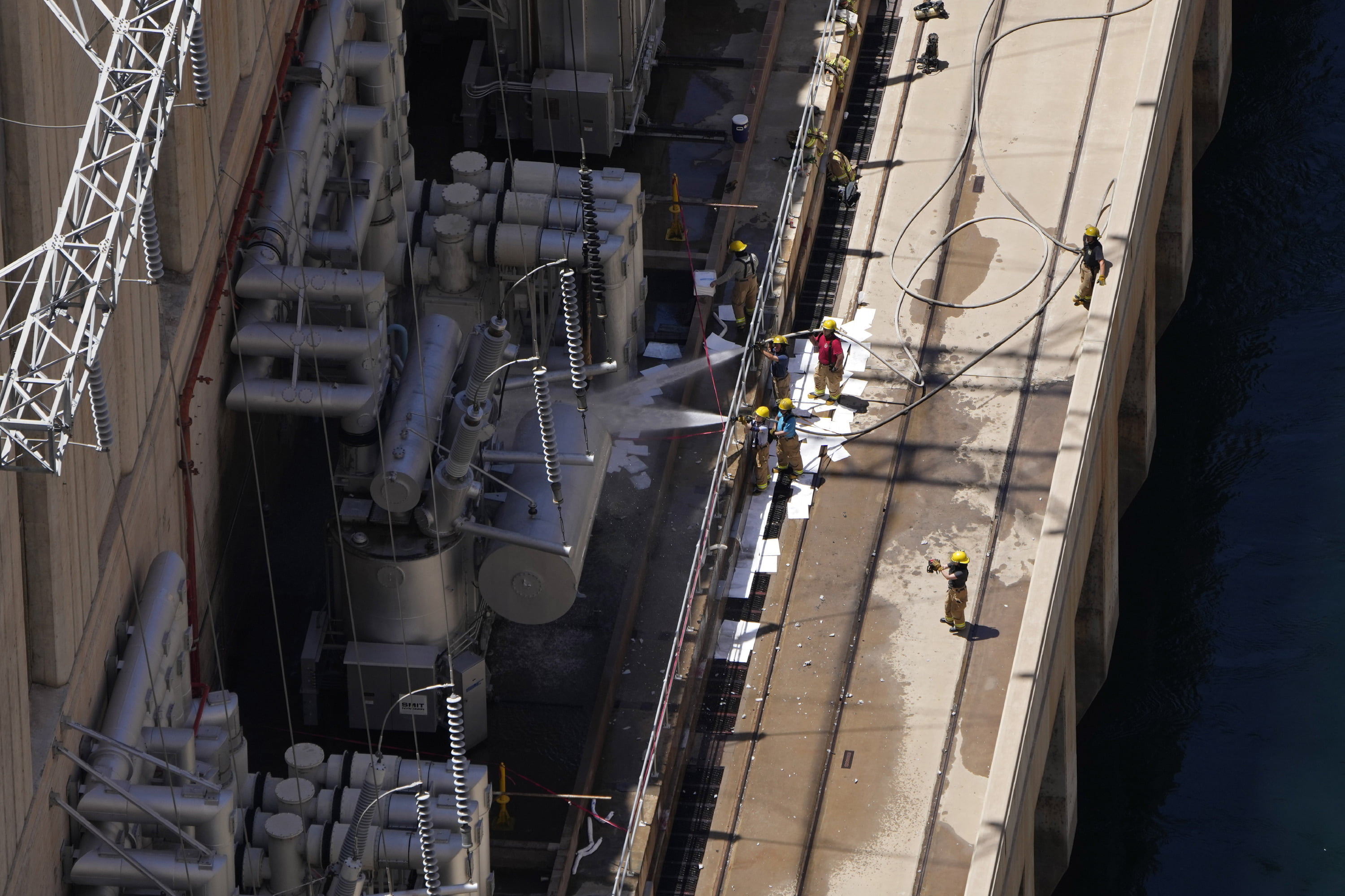 Officials Investigate After Fire, Explosion at Hoover Dam